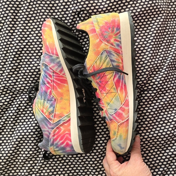 Merrell | Shoes | Merrell Alpine Rainbow Tiedye Suede Sneaker Men Size ...